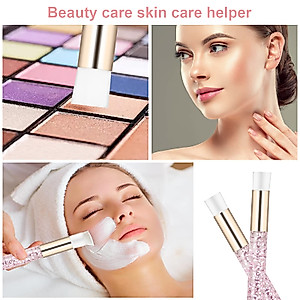 30pcs Lash Shampoo Brushes,Eyelash Extension Cleanser Brush,Nose Pore Deep Cleaning Brush,Lash Shampoo Brushes,Soft facial makeup remover brush for facial cleansing with boxed (30pcs（purple sequins）)