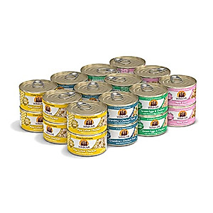 Weruva Classic Cat Food, Variety Pack, Paw Lickin' Pals Wet Cat Food, 3oz Cans (Pack of 24)