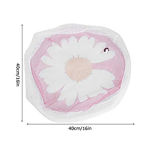 Finger Protector Fan Dust-Proof Cover, Daisy Anti‑Pinch Hand All Inclusive Protective Cover Washable Fan Mesh Cover, Kids for Electric Fan Children Summer(daisy, 16 inches)