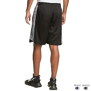 Champion Men's Mesh Basketball Short, Black, Small