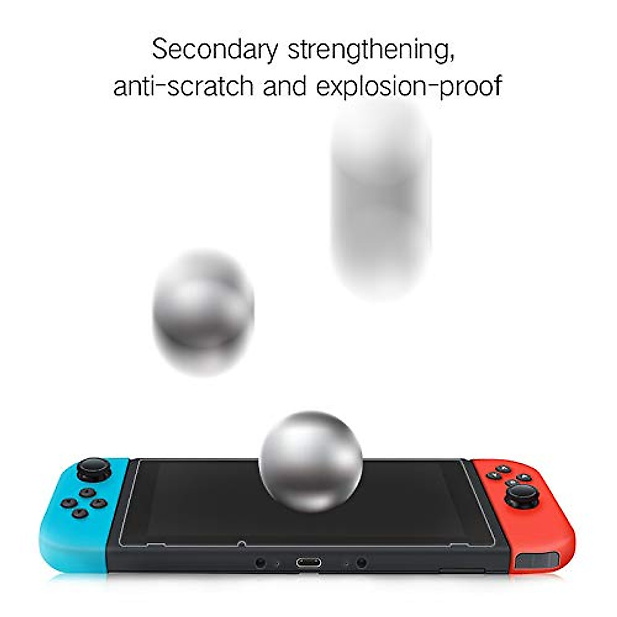 PERFECTSIGHT Anti Blue Light Anti Glare Matte Low Reflection Tempered Glass Screen Protector compatible with Nintendo Switch 6.2 inch, Eye Protection Relieve Eye Fatigue 1 Pack