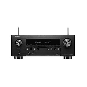 Denon AVR-S960H 8K Ultra HD 7.2 Channel (90Watt X 7) AV Receiver 2020 Model - Built for Gaming, Music Streaming, 3D Audio & Video, Alexa + HEOS, Black (Discontinued by Manufacturer)