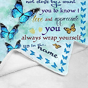 CUXWEOT Custom Blanket with Name Personalized to My Granddaughter Soft Fleece Throw Blanket for Gifts (50 X 60 inches)