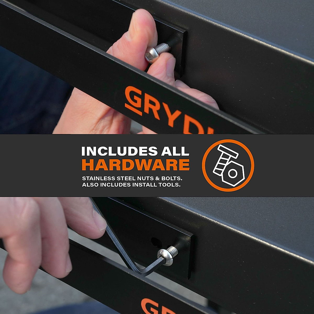 Grydlmat Hang Rack Accessory for 36" & 28" Blackstone Silicone Cover Mat | Blackstone Griddle Attachment to hang and store Grydlmat storage