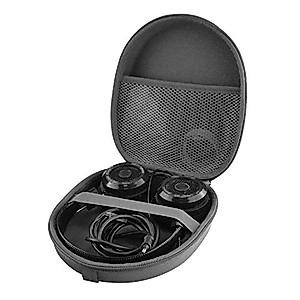 Linkidea Hard Shell Headphone Carrying Case Compatible with Grado SR60, SR80, SR125, SR225, SR325, RS1, RS2, PS500 and More/Headset Travel Bag with Space for Cable and Accessories