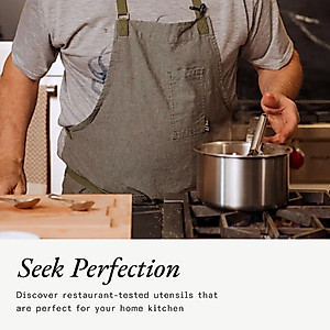 Made In Cookware - 6 Piece Stainless Saucepan Set - 5 Ply Clad - Includes Stainless Steel Saucepans and Saucier with Lid - Professional Cookware - Crafted in Italy