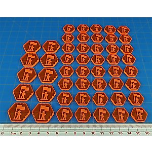 LITKO Resource Token Set | Compatible with Twilight Imperium 4th Edition (Infantry)