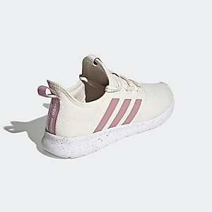 adidas Women's Cloudfoam Pure 2.0 Running Shoe, Chalk White/Magic Mauve/Alumina, 7.5