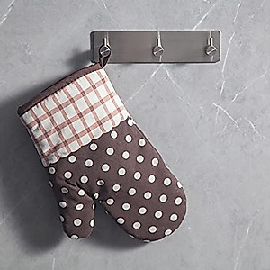 YENZEEN Adhesive Towel Hooks for Bathrooms Shower no Drill Heavy Duty Wall Hooks self Adhesive Towel Rack Stick On Wall Coats Hooks Brushed Nickel Adhesive Hanger for Kitchen,Door,Key,3 Hooks Silver