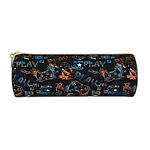 Cool Video Game Funny Pencil Case Large Capacity Pen Box Makeup Pouch Holder Organizer Stationery Bag For School Office College Traval Adults Boy Girls Women Men