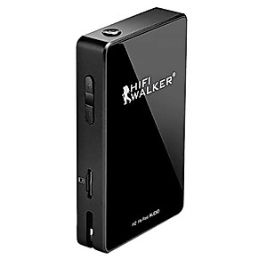 HIFI WALKER H2, High Resolution MP3 Player with Bluetooth, DSD DAC, HiFi Portable Digital Audio Player Lossless Hi Res Music Player with 64GB Memory Card, Support Up to 256GB