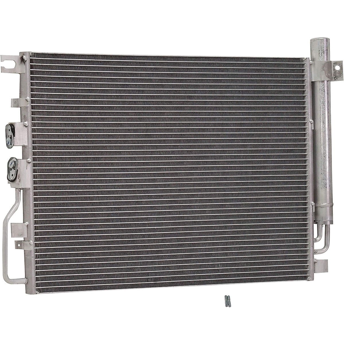 Kool Vue A/C Condenser Compatible with 2008-2017 Chevrolet Equinox, Fits 2010-2017 GMC Terrain, Fits 2008-2009 Pontiac Torrent, Fits 2007-2009 Suzuki XL-7 - GM3030284, SZ3030123, GM3030303