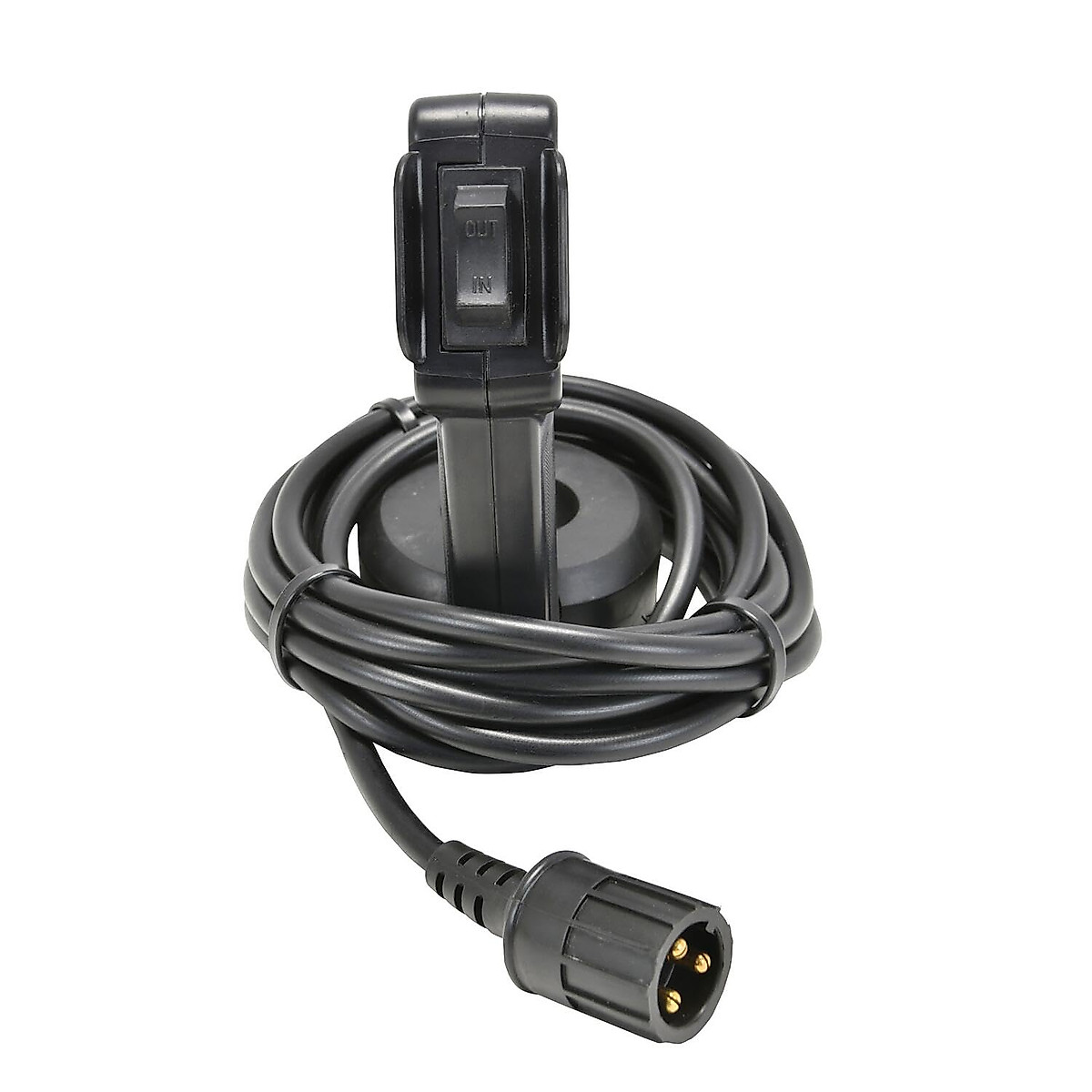 Superwinch 1130220 LT3000 12V DC WInch 3,000lb/1361kg Single Line Pull with Roller Fairlead, 3/16in x 50ft Steel Wire Rope, Corded Handheld Remote