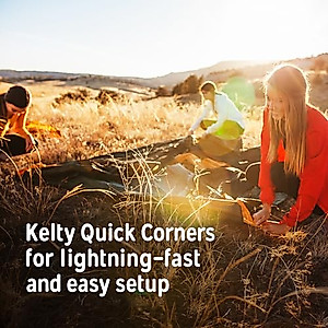 Kelty Grand Mesa 2P Backpacking Tent – 3 Season 2 Man Camping Thru Hiking Shelter, Aluminum Poles, Single Door + Vestibule, 2024 Model (2P)