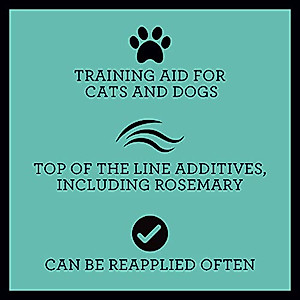 TriNova Off Furniture Spray - Deterrent for Pets, Cats, Dogs, Puppies, Kittens - Anti-Scratch Rosemary, Ginger, Geranium, Lemongrass Training Aid