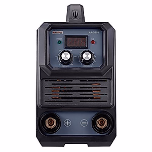 AMICO Professional Welding Machine, 180 Amp Stick Arc DC Welder, 80% Duty Cycle, 100~250V Wide Voltage