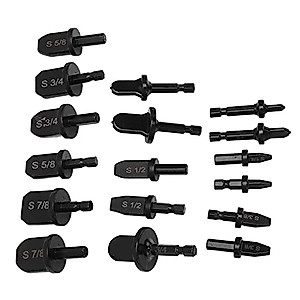 HVAC Maintenance kit Air-Conditioning Copper Tube Expanding Tool Air-Conditioning Copper Tube forging Tool Round Handle Expander bit Repair kit with