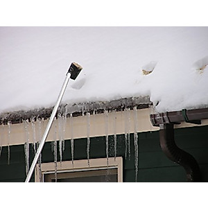 ICE MELT Cup First TIME Home Owners: Prevent ICE DAMS, USE The ICE MELT Cup, Threaded Handle