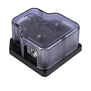 Skar Audio x1 0/4 Gauge Input to x2 0/4 Gauge Outputs Power Distribution Block (SK-DIST-BLK3)