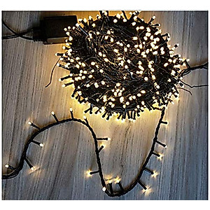 LED Christmas Tree Lights Outdoor/Indoor,Fairy Lights with 8 Lighting Modes,Warm White Twinkle Lights for Garden,String Lights for Bedroom,Led Light Strips,Halloween Lights Outdoor (100 LEDs)