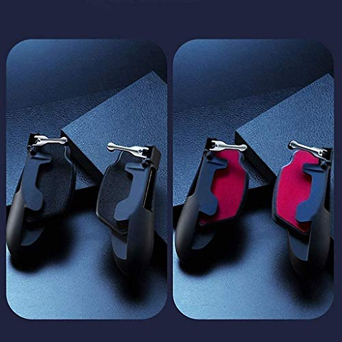 Feiyx Mobile Game Controllers,Grip Portable Gamepad Joystick,Shooter Sensitive Controller Joysticks Gamepad,Phone Triggers for Mobile Phone
