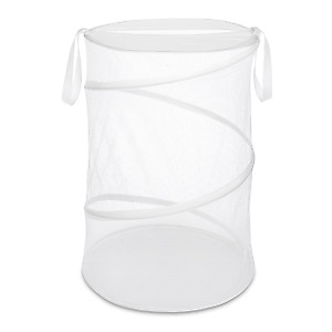 Whitmor 18" Collapsible Laundry Hamper White