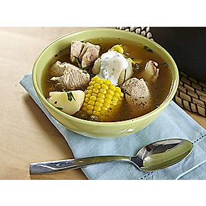 IMUSA USA Black 4.4Qt Stone Caldero with Woodlook Handles and Knob, 4.4 Quart