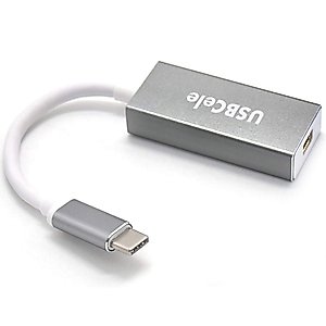 USBCele USB-C (Thunderbolt 3) to Mini DisplayPort Adapter, USB Type C to Mini Display Port 4K Cable Adapter for MacBook Pro, iMac, LED Cinema Display and More