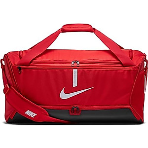 NIKE Unisex's Academy Team-Sp21 Sports Bag, University Red/Black/White, One Size