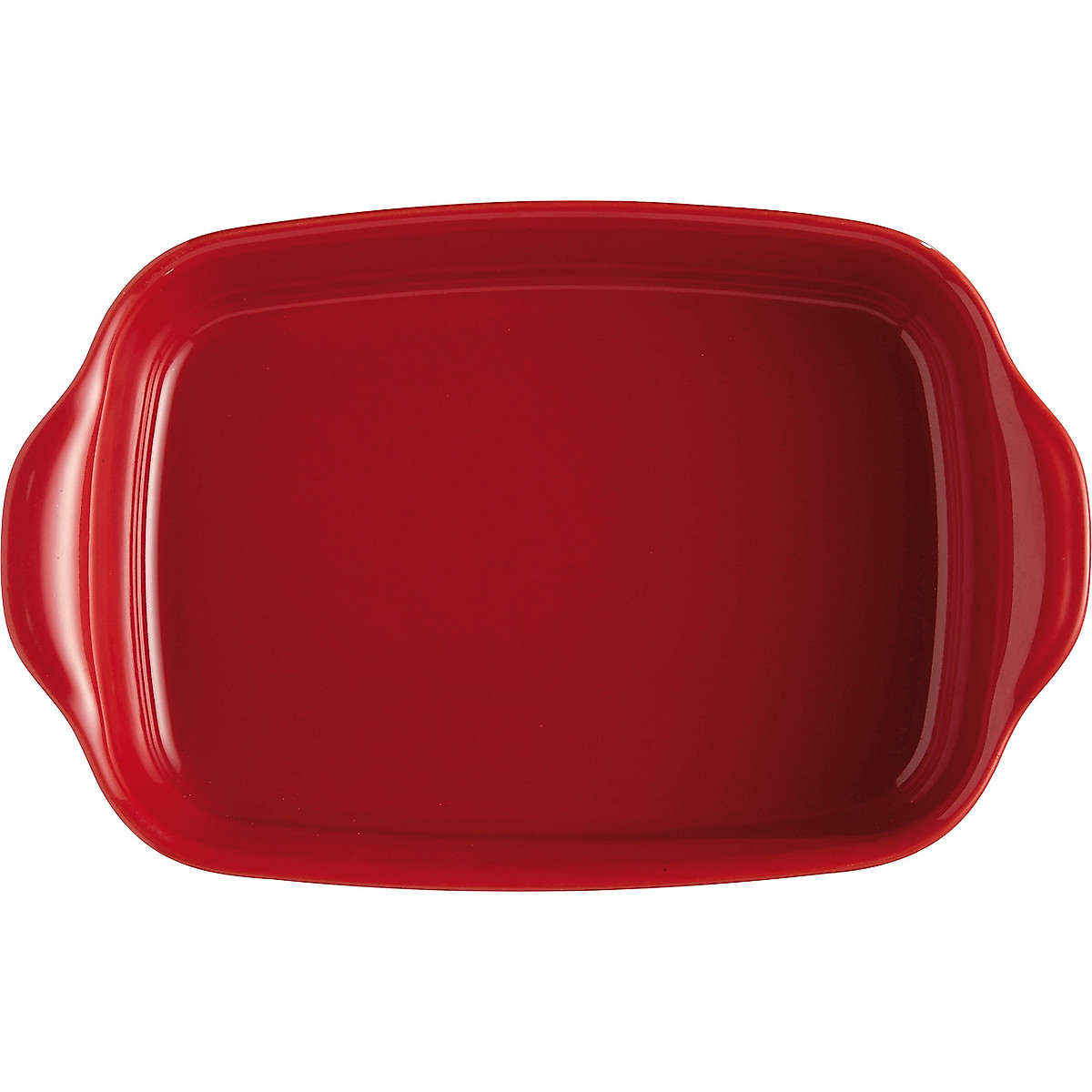 Emile Henry France Ovenware Ultime Rectangular Baking Dish, 11.4 x 7.5, Burgundy,349650