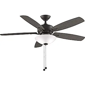 Aire Deluxe - 52 inch - Matte Greige with LED Bowl LK