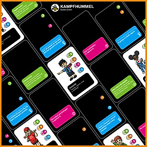 Kampfhummel Bad Brood – Raise your Child as Bad as Possible, sarcastic card game for people with black humor, ages 16+, 3-6 players