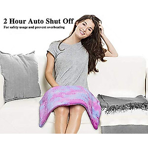 Heating Pad XL King Size by ZXU - Extra Large 12” x 24” - Ultra-Soft Heated Pad with Moist & Dry Heat Therapy Options & Auto Shut-Off - for Neck, Back, Shoulder, Menstrual Pain & Sore Muscle Relief