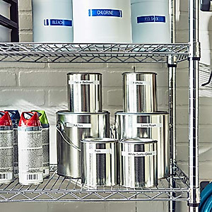 Brother Genuine P-touch, TZe-535CS, 0.47” x 26.2’, White on Blue Laminated Label Tape