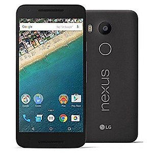 LG Google Nexus 5X H791 16GB 4G LTE 5.2-Inch Factory Unlocked (CARBON BLACK) - International Stock No Warranty
