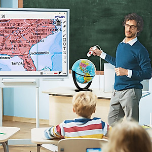 INSWAN INS-3 Detachable USB Document Camera for Teachers, built-in Mic, Light, Dual-Mode Autofocus, Windows, MacOS,Chromebook Compatible for Remote Teaching, Distance Learning, Webcam Web Conferencing