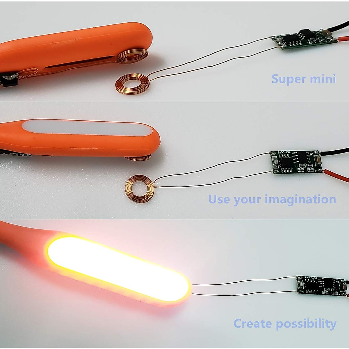 Wireless charging 8.7mm Coil 300mA Power Charger 5V Output (8.7mm Coil 300mA)