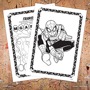 Spider-man Coloring & Activity Book Set 2 Books