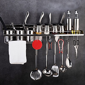 LSVGOE Jar Bottle Opener 3 Pack for Weak Hand and Seniors with Arthritis, 5-in-1 Multi Kitchen Tools Set 4-in-1Jar Grip Opener and Non Slip Jar Gripper Pad, Reusable Silicone Straws Included(Red)