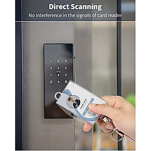 Pawfly 5 Pack Vertical and Horizontal 1-Card Badge Holder with Thumb Slot Single Card Hard Transparent PC Case Protector for Office School ID Credit Card Driver’s License and Pass