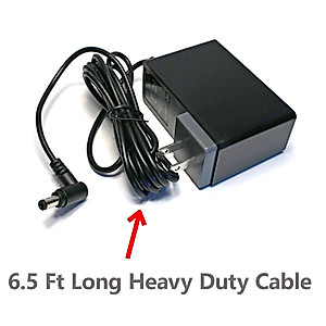 EDO Tech AC Wall Charger for RCA Single Dual Screen Portable DVD TV Combo Player 12V Celestron Telescopes Power Supply Cord