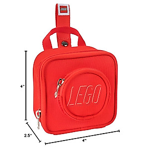 LEGO Kids Brick Mini Backpack, Red, One Size