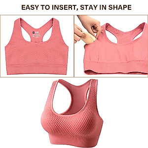 Nimiah Bra Pads Insert 3 Pairs Sewn Edge Bra Inserts Cups Push up | Swimsuit Replacement Pads