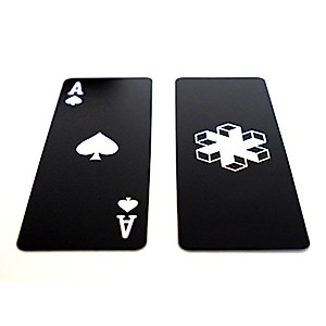 Air Deck Travel Playing Cards - Black
