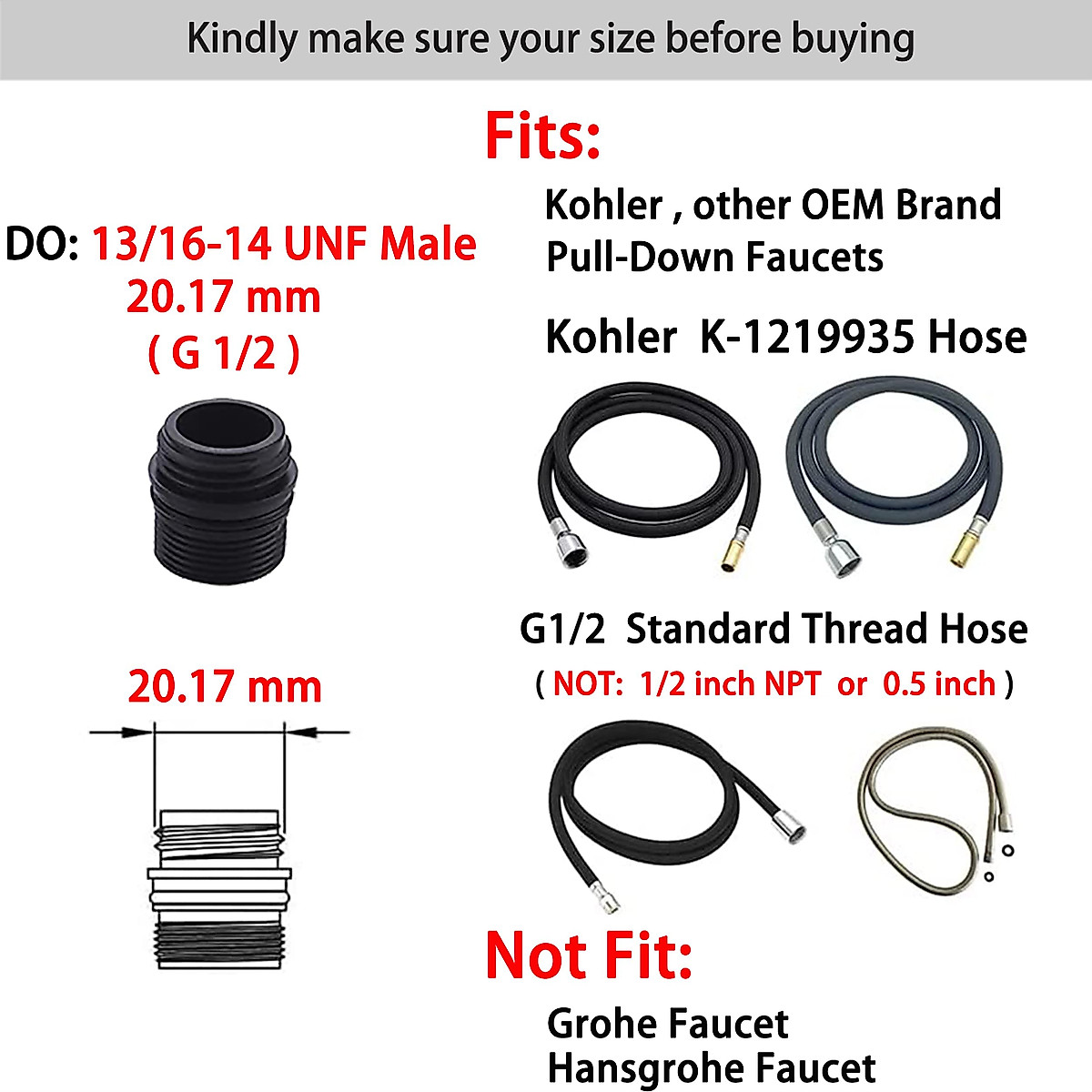 Faucet Spray Head Bathroom Kitchen Faucet Pull-Out Spray Nozzle Head Replacement Part Two Function, Anti Rust,Brushed Nickel,BN803