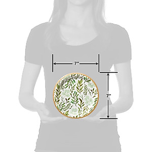 American Greetings Wedding or Bridal Shower Party Supplies, Dessert Plates (36-Count)