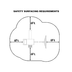 Dolphin Playground Swing Sets for Backyard with Slide, Wooden Outdoor Playset for Kids with Sandbox, Rock Climbing Wall, 2 Belt Swings, and Fort, Playground Sets for Backyards, Kids 3-6