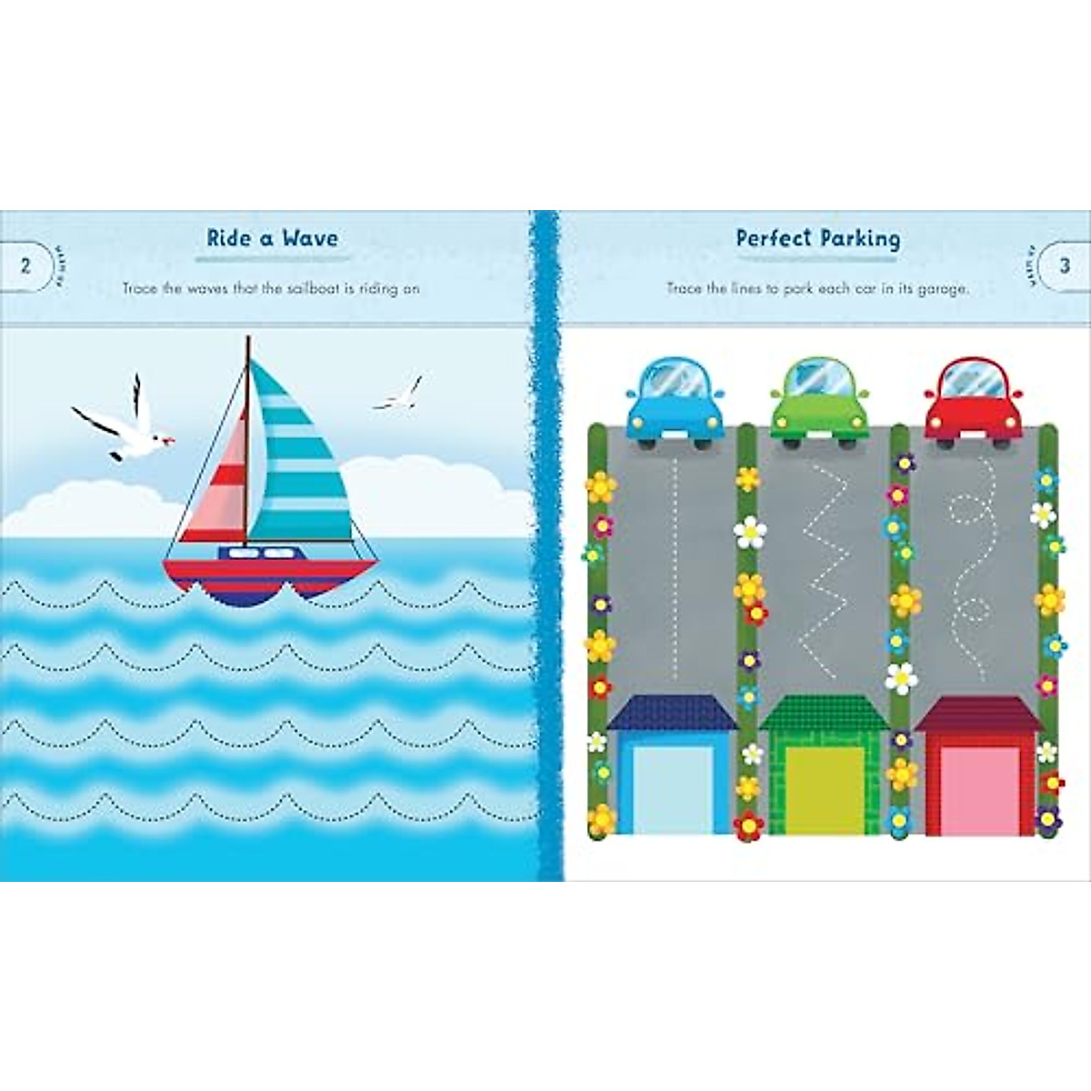 Preschool Activity Book Trucks, Cars, and Airplanes: 80 Games to Learn Letters, Numbers, Colors, and Shapes (School Skills Activity Books)