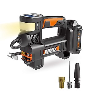 Worx WX092L.9 20V Power Share Portable Air Pump Inflator (Tool Only)