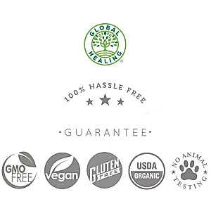 Global Healing Center Triple Activated B12 5000 mcg Organic Sublingual Liquid Vitamin Supplement, Methylcobalamin,Adenosylcobalamin,Hydroxo Blend for Long-Lasting Energy and Healthy Metabolism-2 Fl Oz